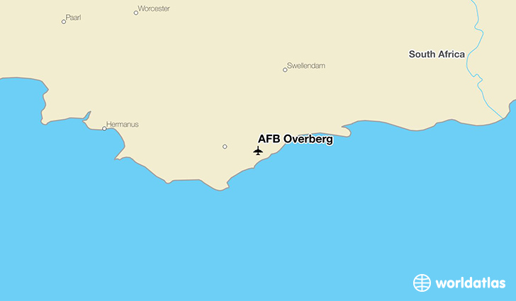 AFB Overberg (OVG) Airport - WorldAtlas