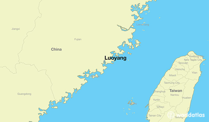 Where is Luoyang, China? / Luoyang, Fujian Map - WorldAtlas.com