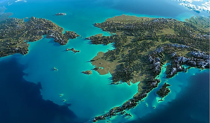 Which Body Of Water Separates Russia And The United States ...