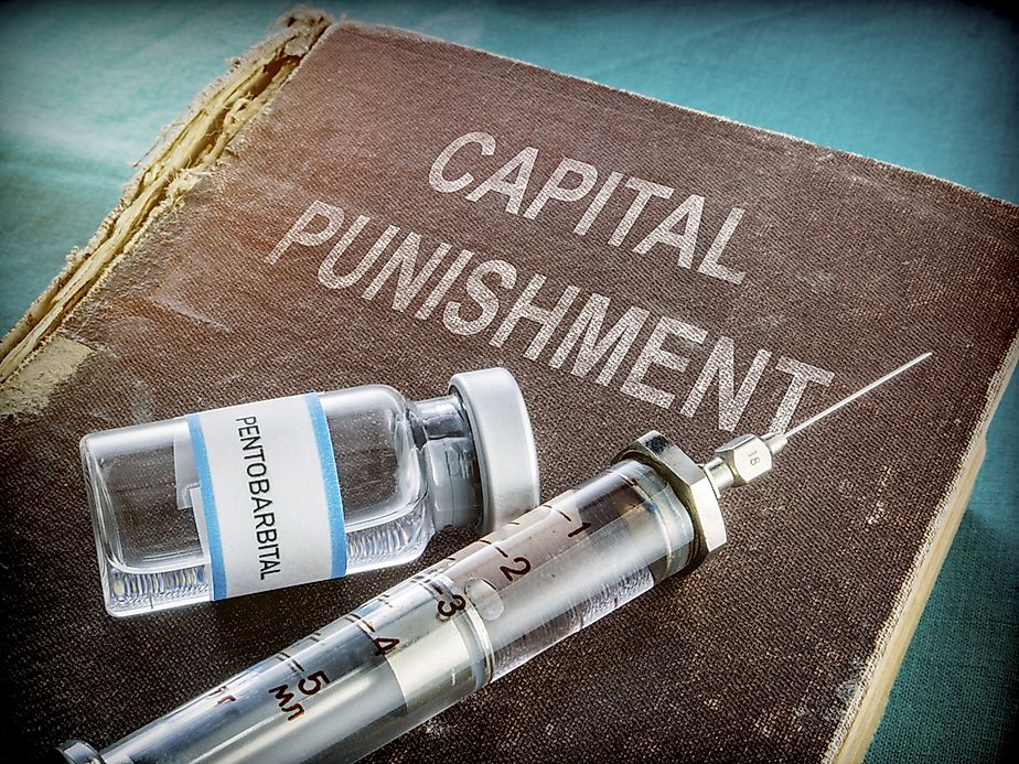 Countries With Capital Punishment - WorldAtlas.com