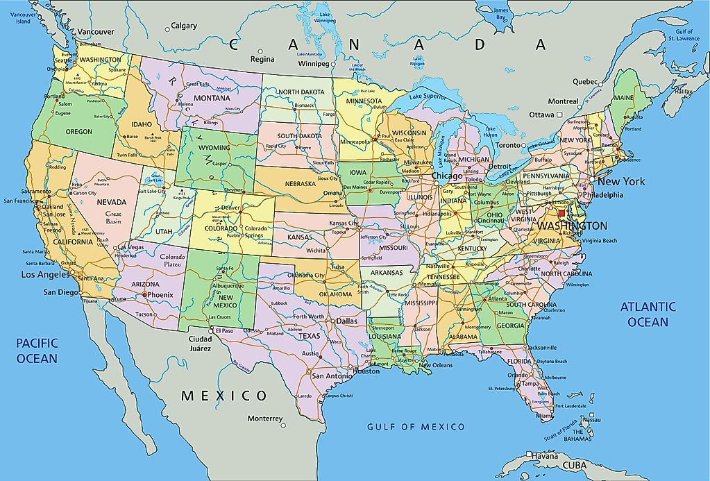 What Is The Biggest State In The United States WorldAtlas What Is The Biggest State In The United States WorldAtlas