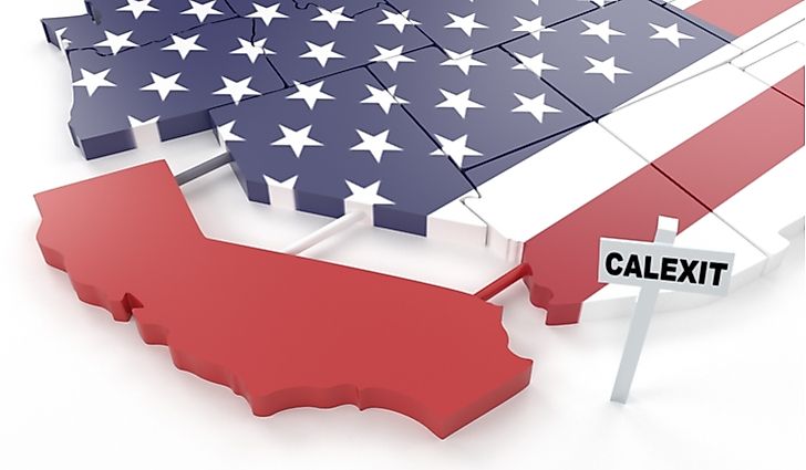Calexit And Other Secessionist Movements In U.S. History - WorldAtlas.com