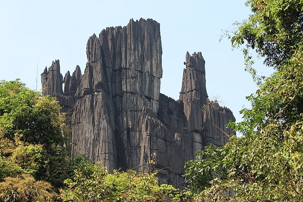 Yana Rocks - Unique Landforms of Asia - WorldAtlas.com
