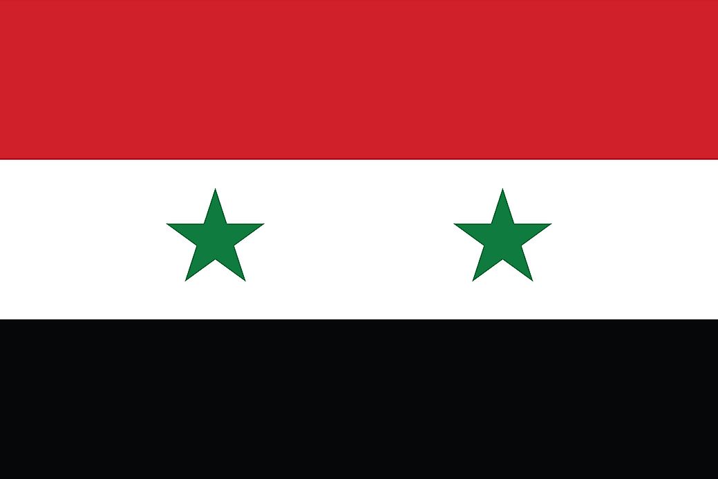 What Do The Colors And Symbols Of The Flag Of Syria Mean? - WorldAtlas.com