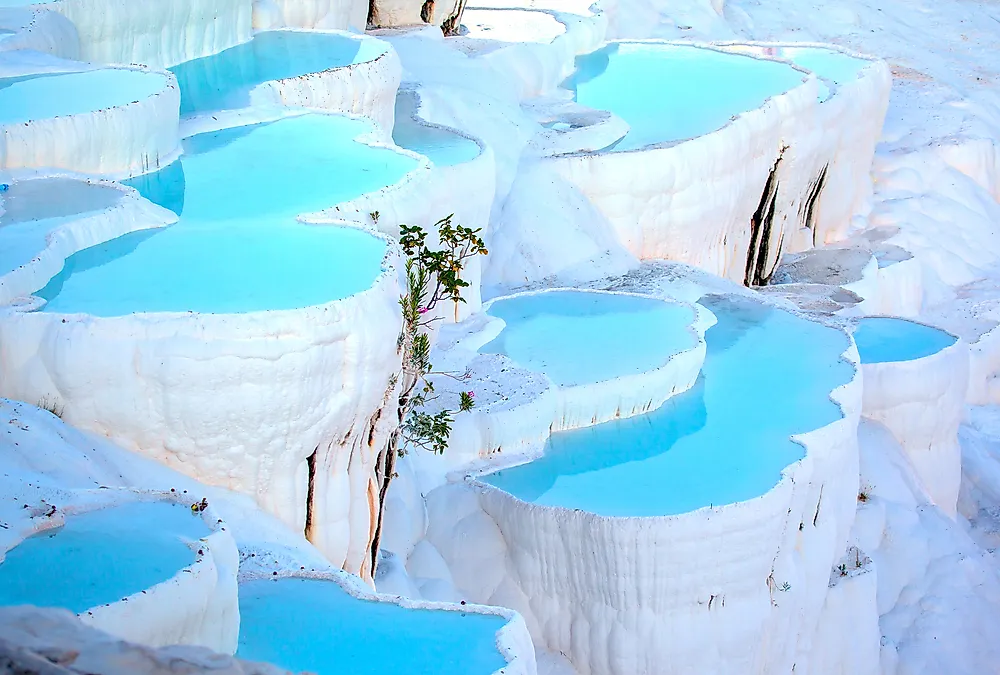 Pamukkale, Turkey - Unique Places Around the World - WorldAtlas.com
