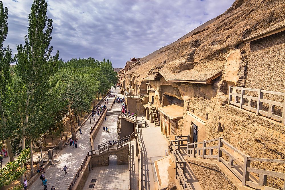 Mogao Caves - UNESCO World Heritage Sites in China - WorldAtlas.com