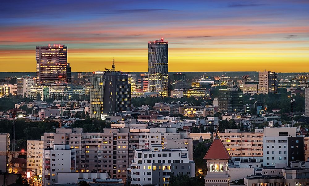 Tallest Buildings in Bucharest - WorldAtlas.com