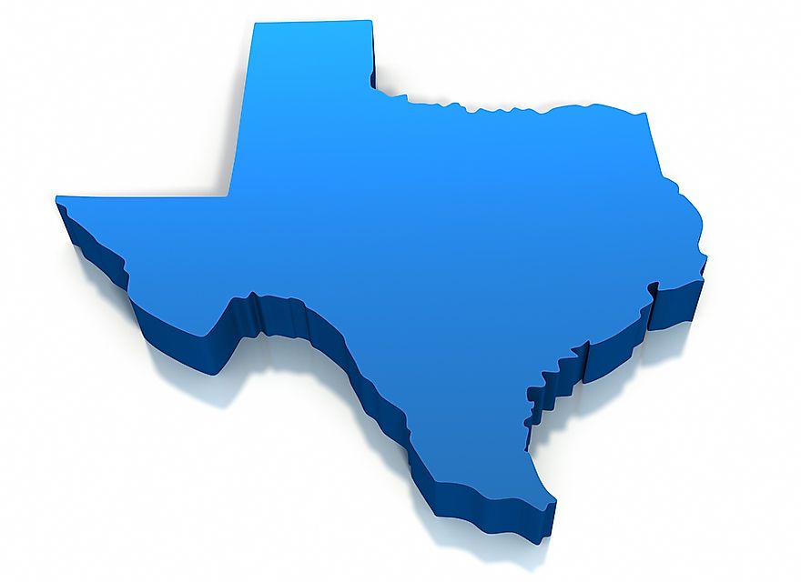 The Regions of Texas - WorldAtlas.com