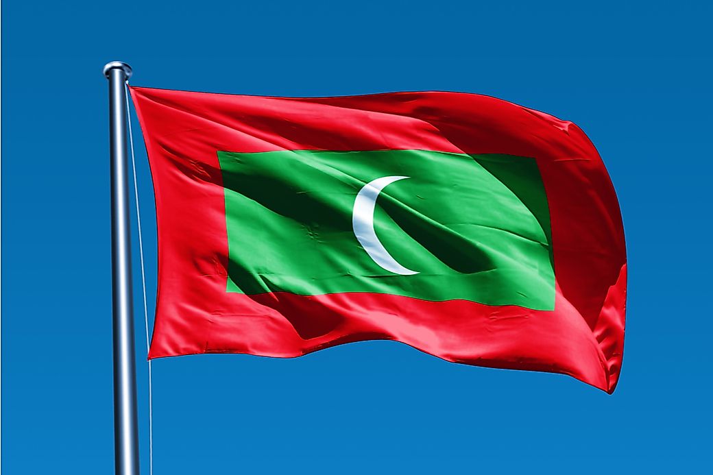 Flag Of Maldives: Design, Colors, And Symbols - WorldAtlas.com