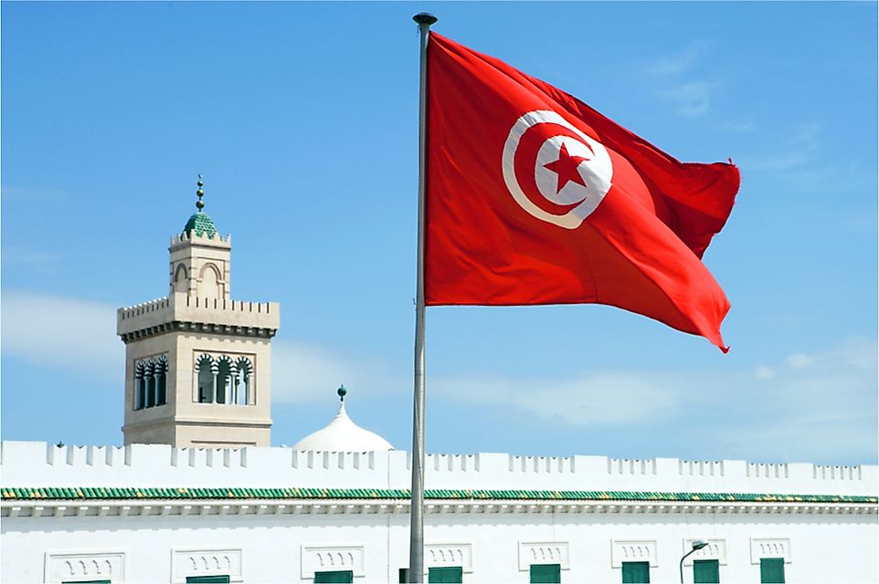 What Do the Colors and Symbols of the Flag of Tunisia Mean? - WorldAtlas.com