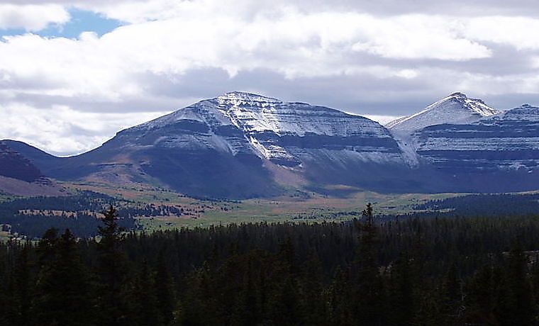 Highest Peaks In Utah - WorldAtlas.com