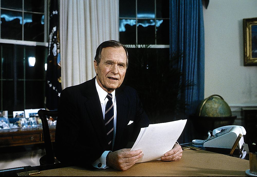 Who Was The 41st President Of The United States