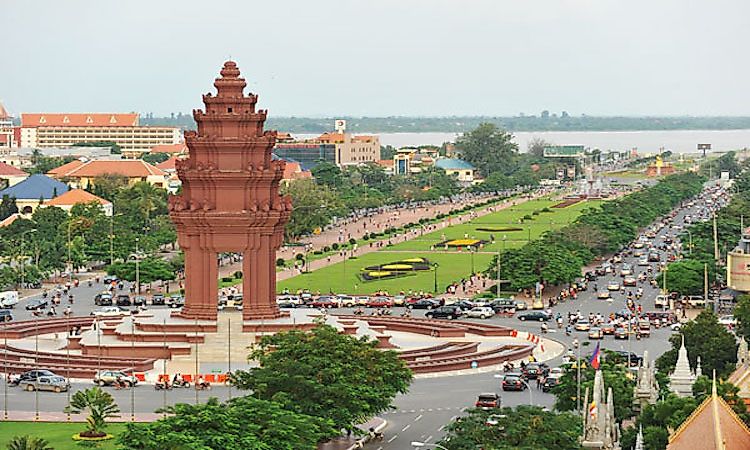 Biggest Cities In Cambodia - WorldAtlas.com