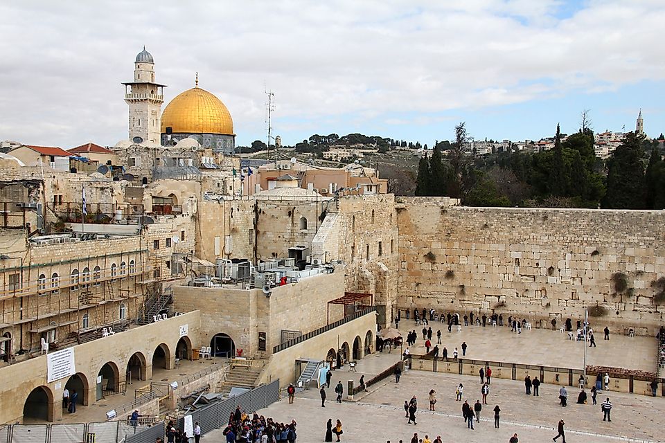 The Major Religions In Israel WorldAtlas