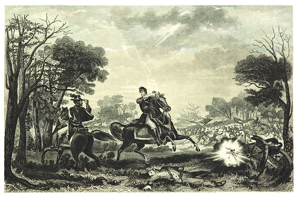 Battle of Pea Ridge: The American Civil War - WorldAtlas.com