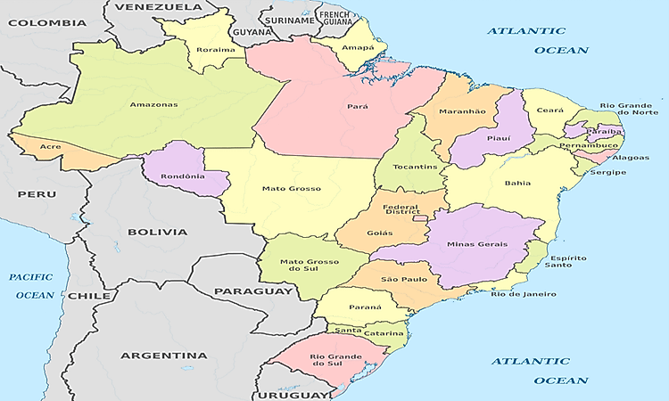 States Of Brazil By Area - WorldAtlas.com