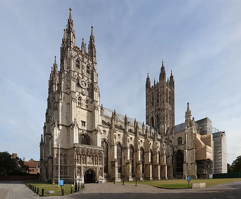 Canterbury Cathedral - Notable Cathedrals - WorldAtlas