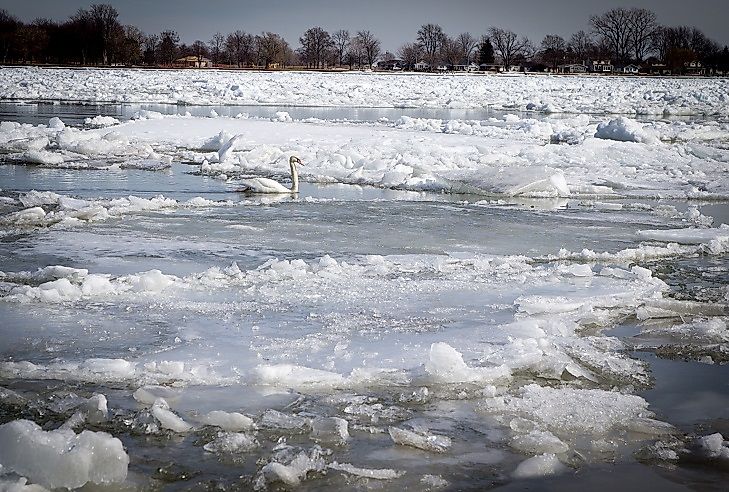 The Saint Clair River - WorldAtlas