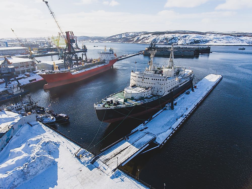 Where is Russia's Largest Arctic Port? - WorldAtlas