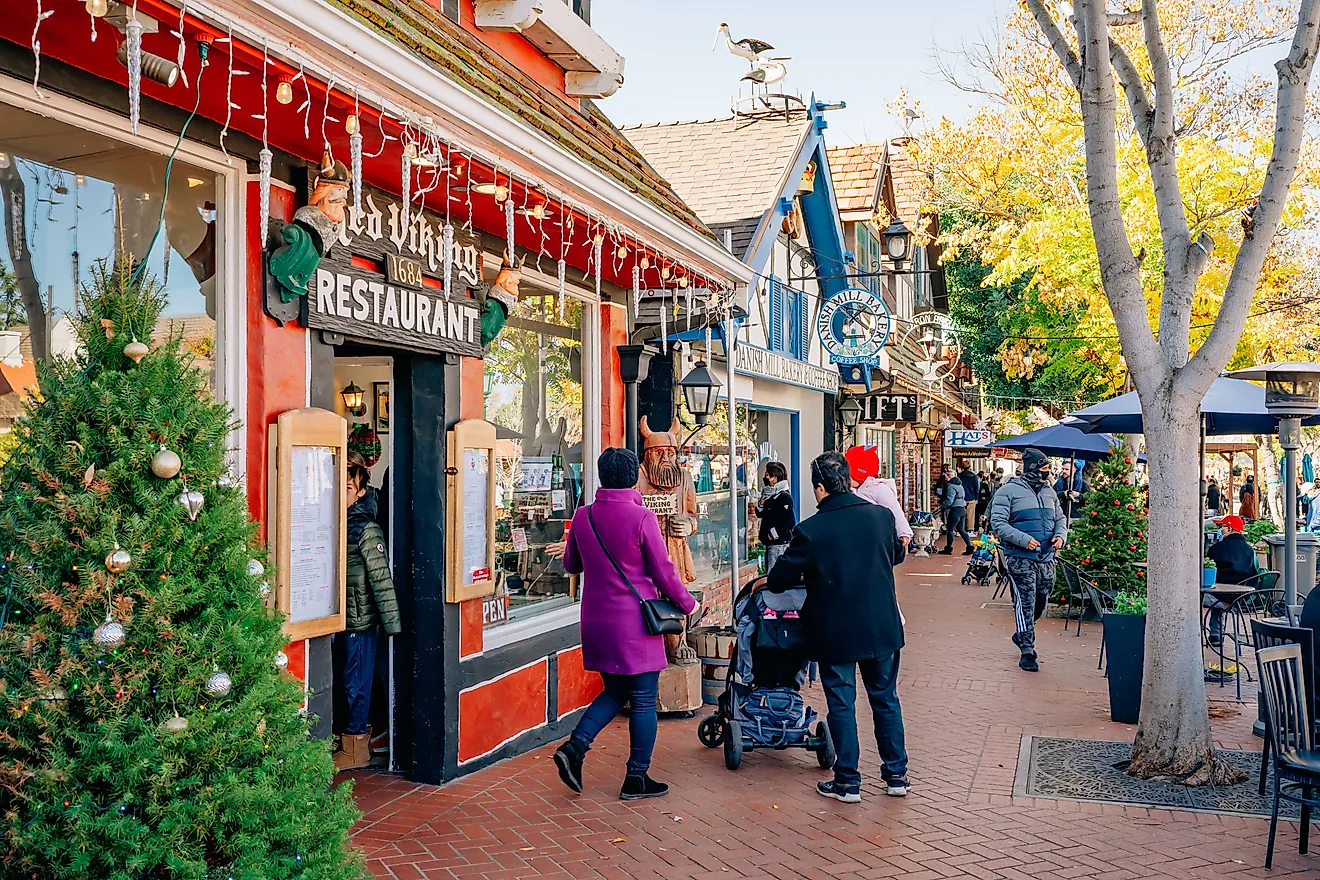 The Pacific Coast's 9 Most Festive Downtowns For The Holidays
