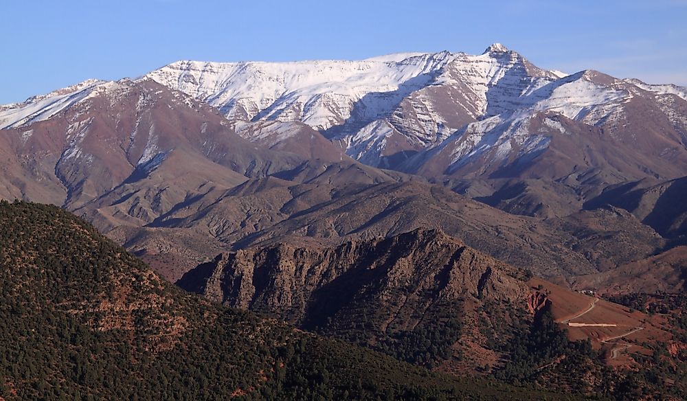 Where Are The Atlas Mountains? - WorldAtlas