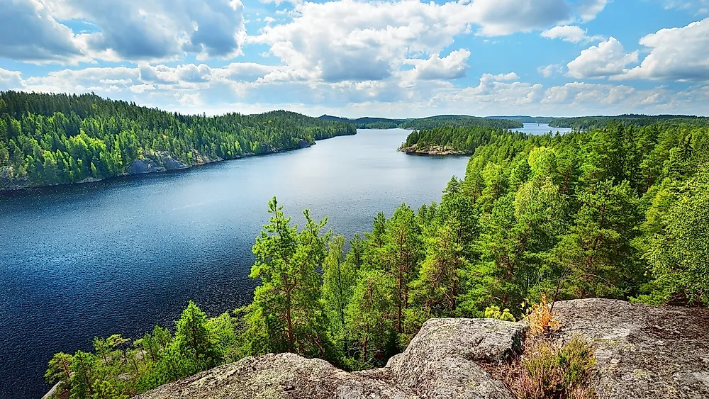 The 10 Largest Lakes in Finland