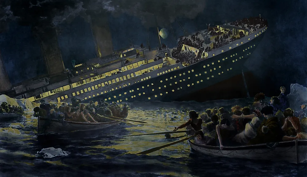 When Did the Titanic Sink? - WorldAtlas