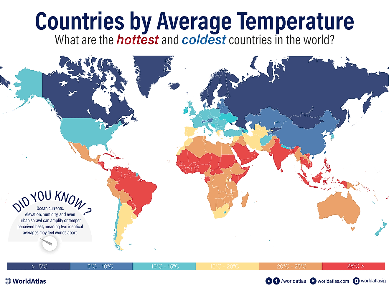 The 10 Coldest Countries In The World 2025