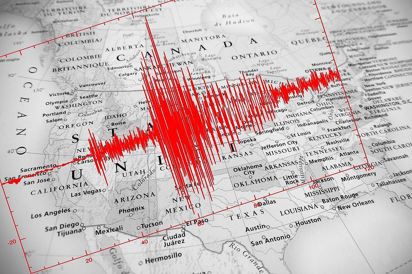 Where Do Most Earthquakes Occur In The US? - WorldAtlas