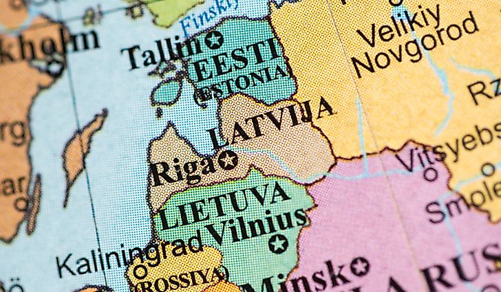 Where Are the Baltic States? - WorldAtlas