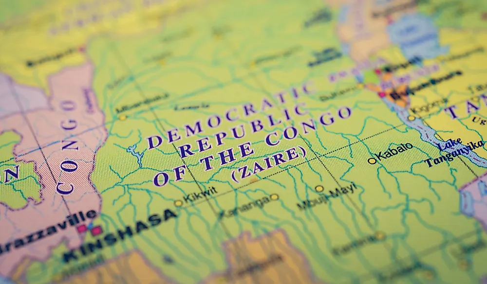 Which Country Was Formerly Called Zaire? - WorldAtlas