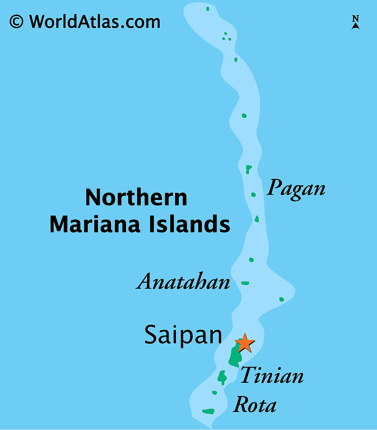 Northern Mariana Islands Maps Facts World Atlas Northern Mariana Islands Maps Facts World Atlas