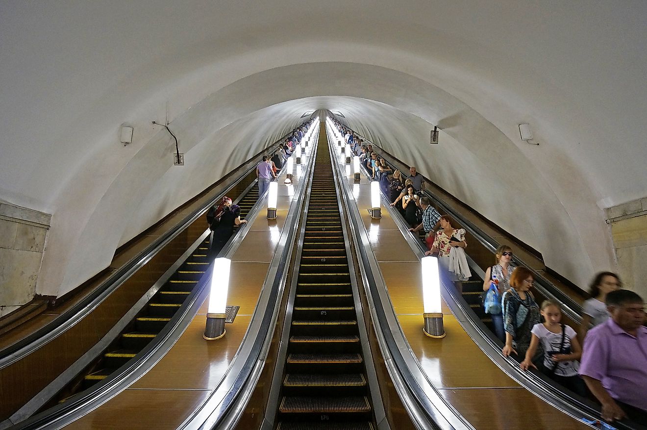 Deepest Metro Stations in the World