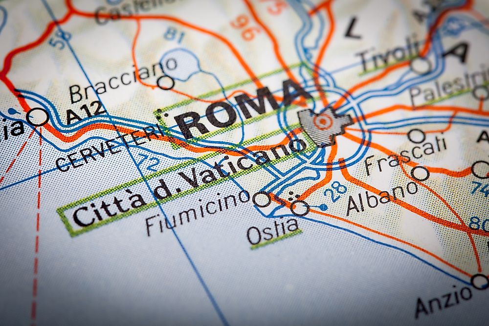 Which Countries Border Vatican City? - WorldAtlas
