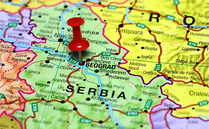 What Continent Is Serbia Located In? - WorldAtlas