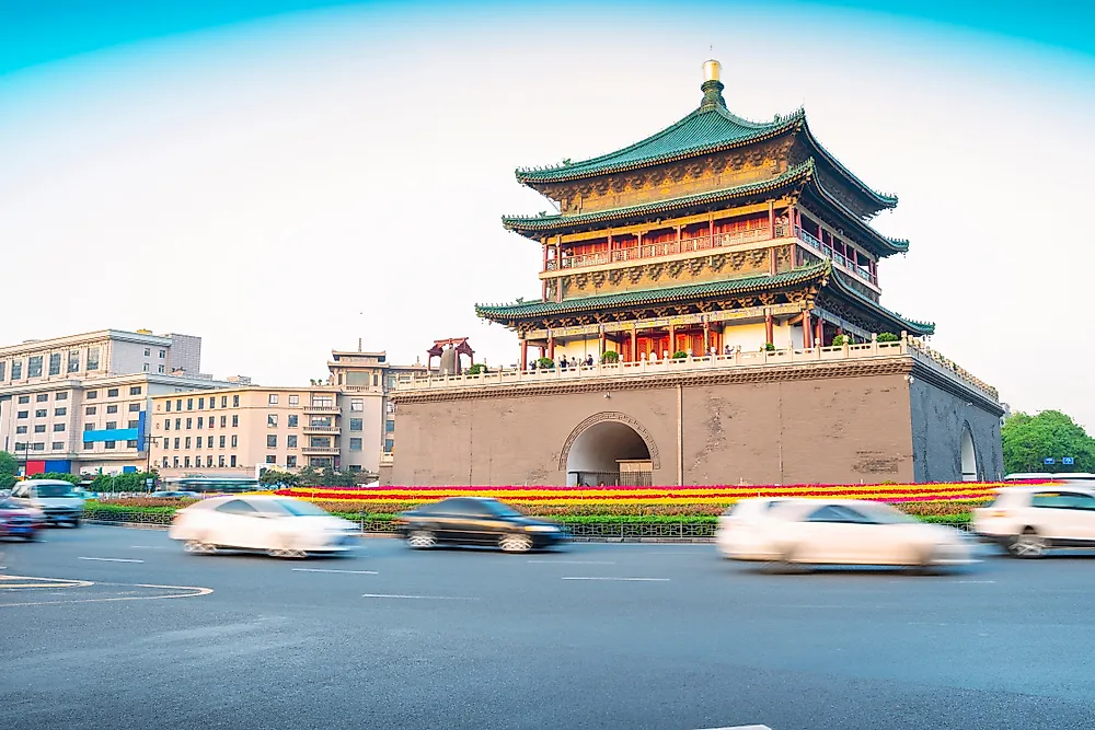 Xi’an – The Capital Of Shaanxi Province - WorldAtlas