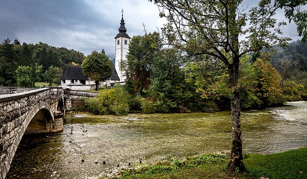 The Longest Rivers in Slovenia