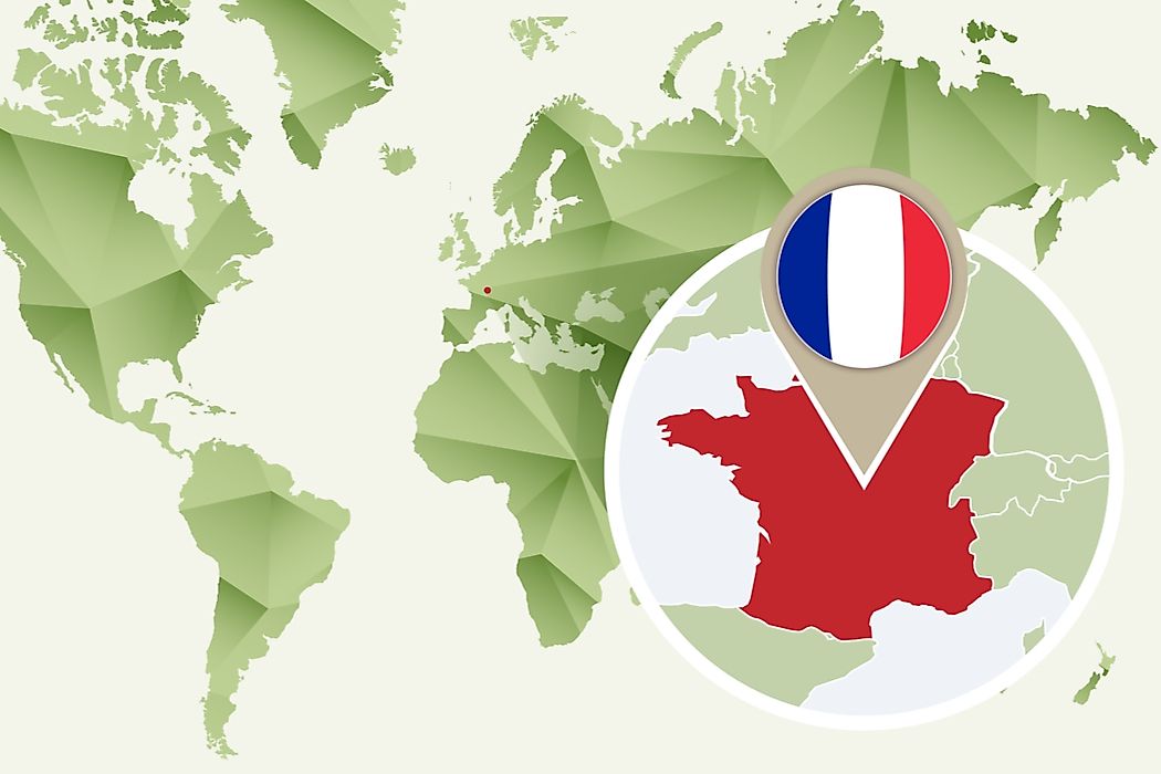France Map With Continents
