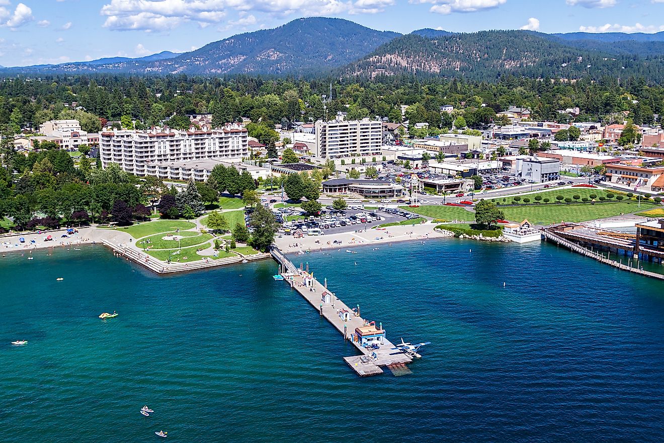 Coeur D Alene Idaho WorldAtlas