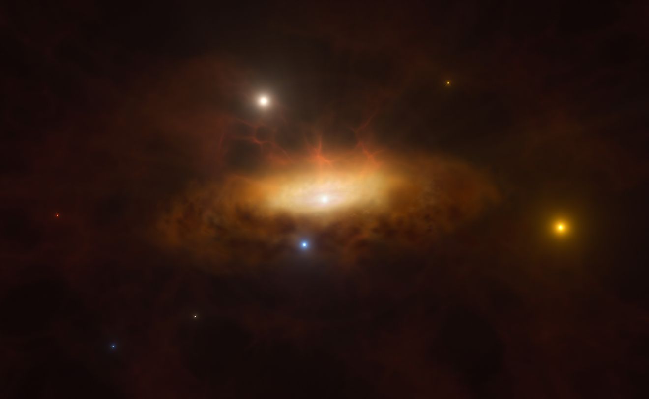 Astronomers Detect Massive Black Hole Awakening in Real Time - WorldAtlas Astronomers Detect Massive Black Hole Awakening in Real Time - WorldAtlas