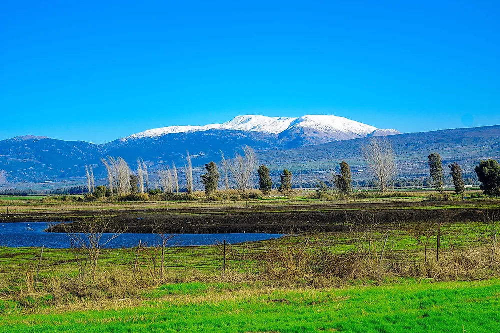 Highest Mountains In Israel