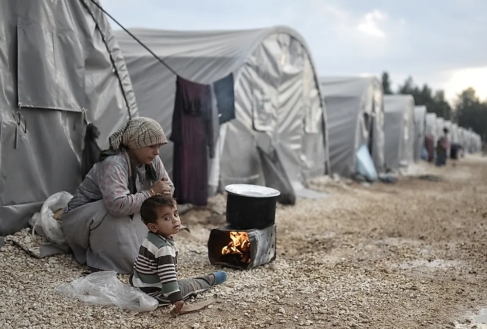 What Is The Syrian Refugee Crisis Worldatlas