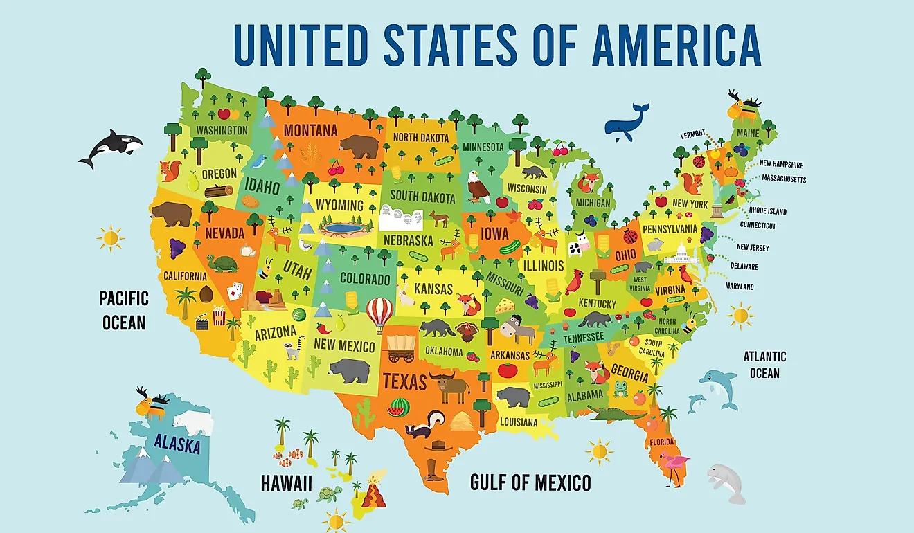 A Misconception About Each Of The 50 States - WorldAtlas