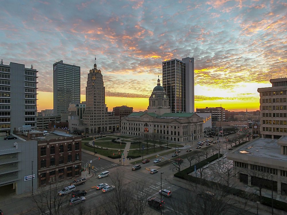 The Biggest Cities In Indiana - WorldAtlas