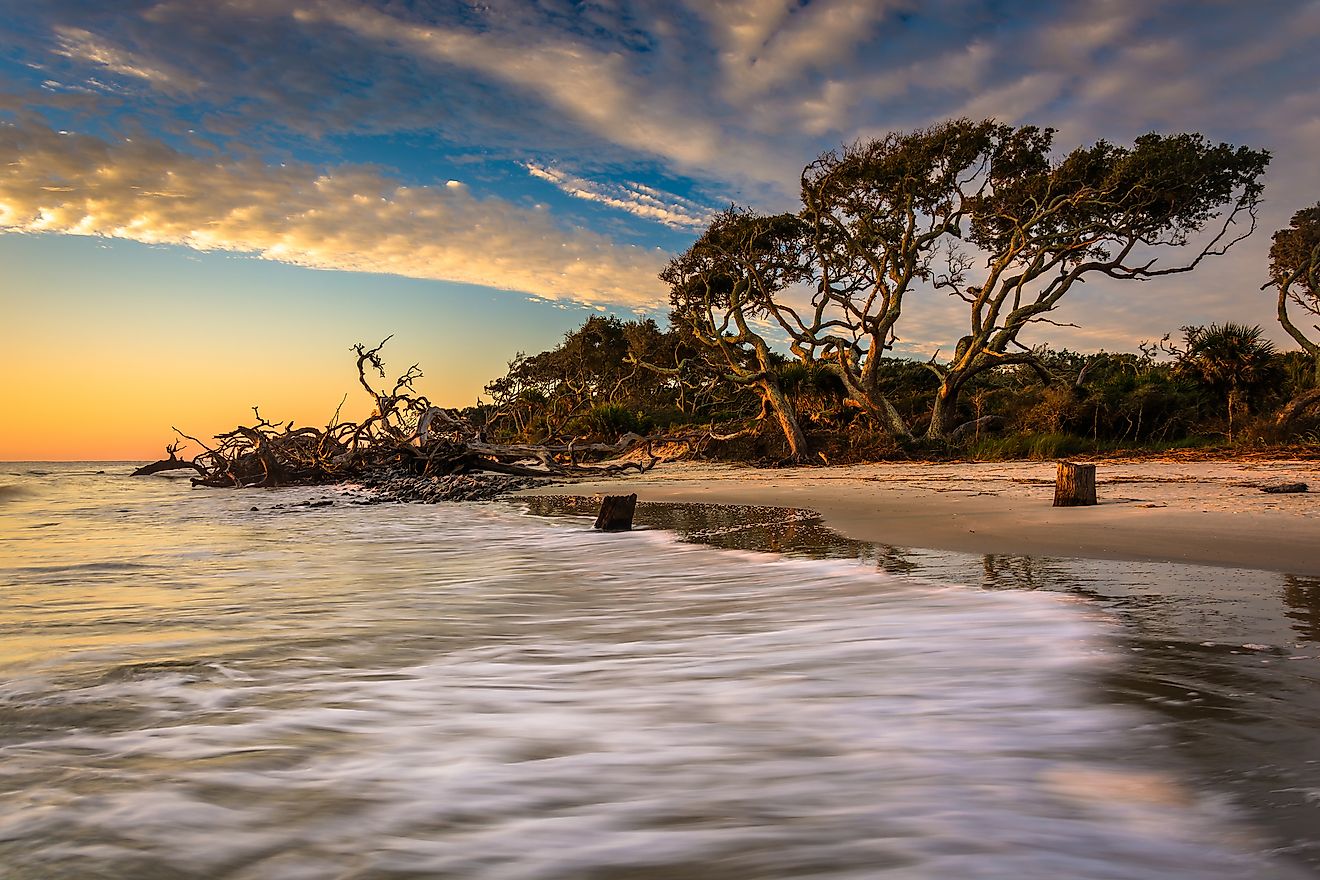Jekyll Island Georgia WorldAtlas