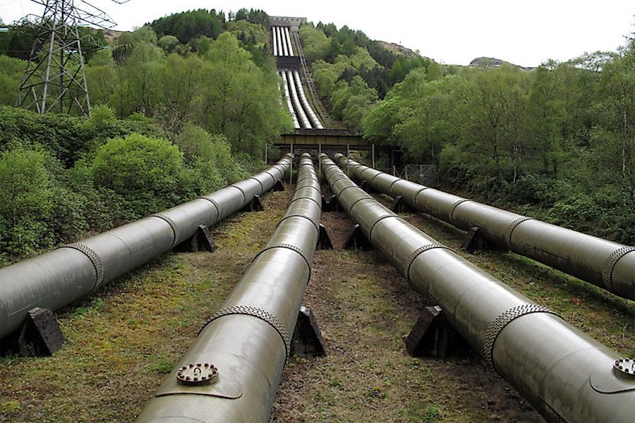 Top 20 Countries By Length Of Pipeline