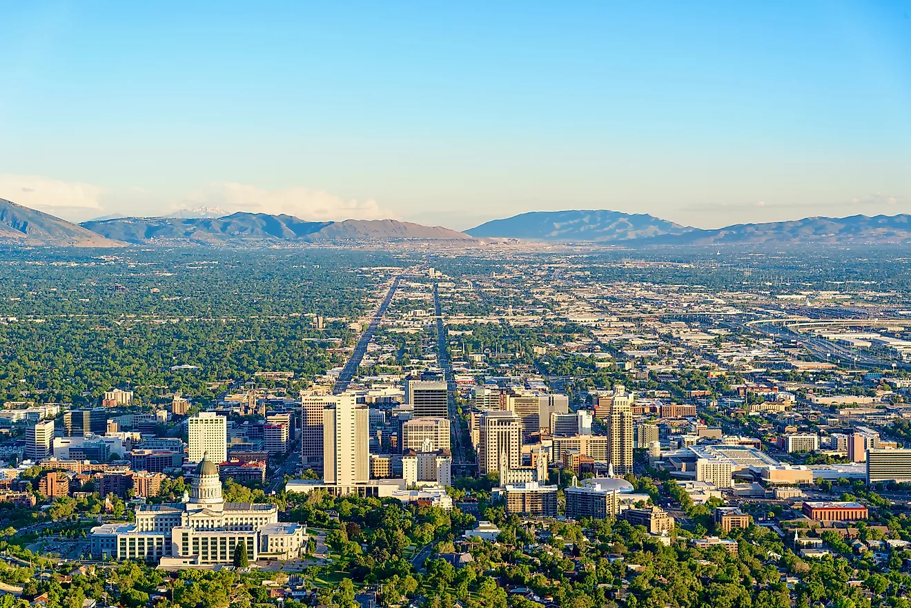 Salt Lake City, Utah - WorldAtlas