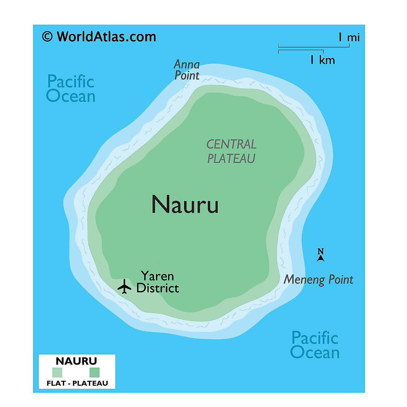 Nauru Maps Facts World Atlas