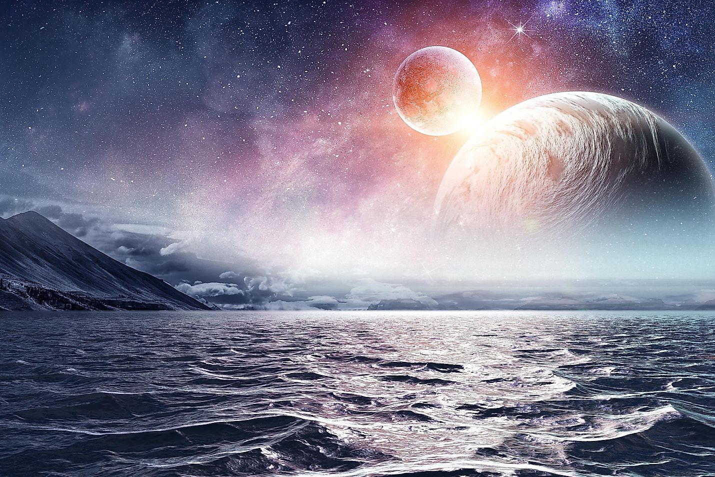 Space vs Ocean