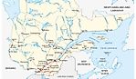 Major Cities in Quebec - WorldAtlas.com